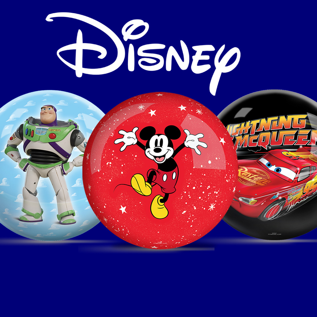 Disney character bowling balls polyester spare ball drillible