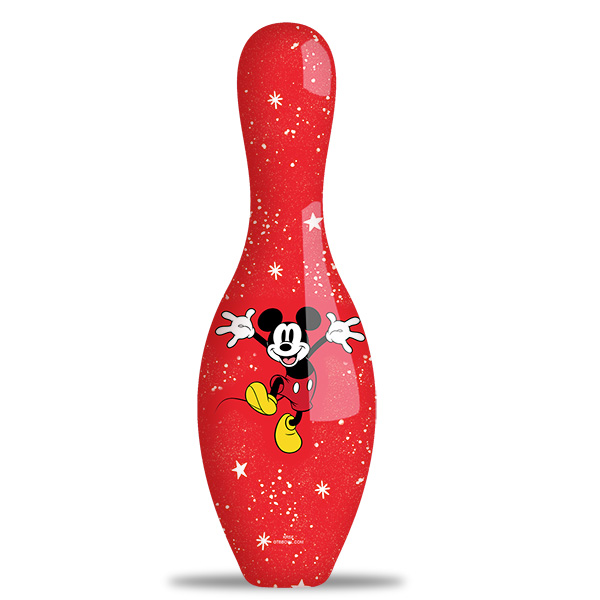 Disney character mickey mouse bowling pin is regulation size