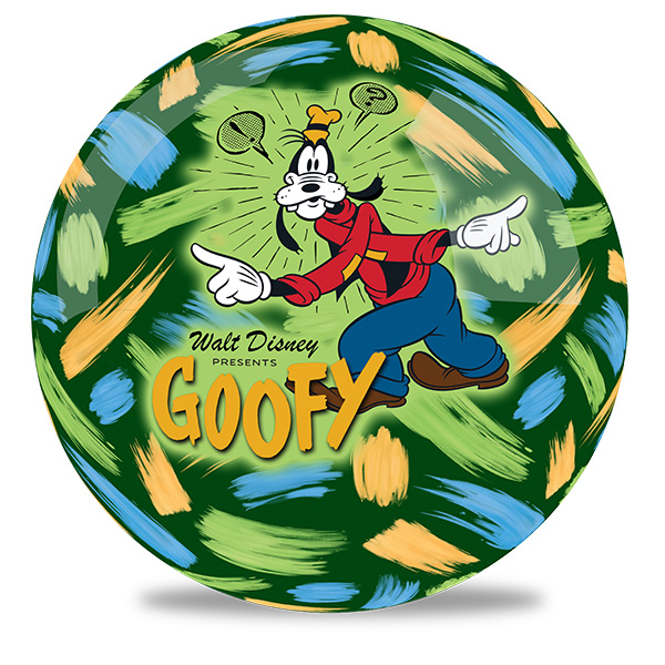Disney character goofy bowling ball polyester spare ball drillible