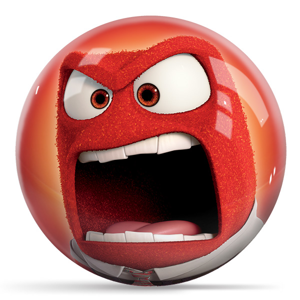 Disney Inside Out character anger bowling ball polyester spare ball ...