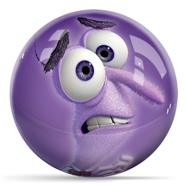 Disney Inside Out character Fear bowling ball polyester spare ball ...