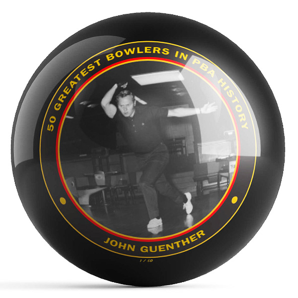 John Guenther - PBA 50th Anniversary Plastic Bowling Ball
