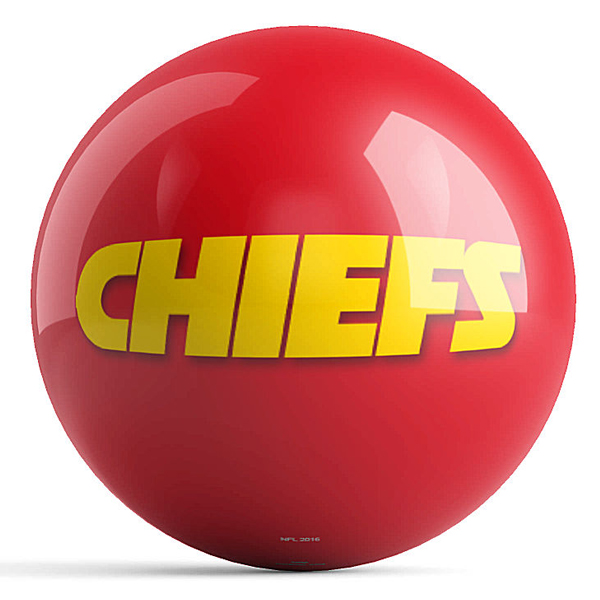 2016 Kansas City Chiefs bowing ball